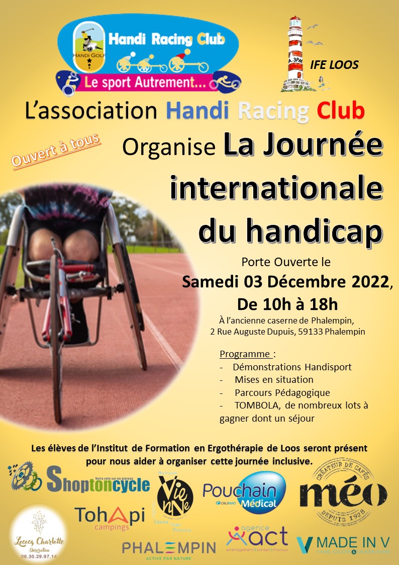 Journée internationale du handicap du Handi racing club / 3 déc ...